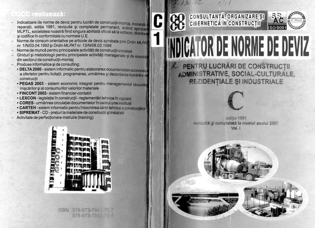 Indicator Norme de Deviz - Technical University "Gh. Asachi" of Iaşi | PPT