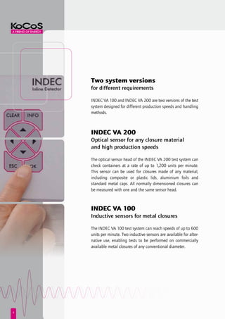 INDEC Brochure | PDF