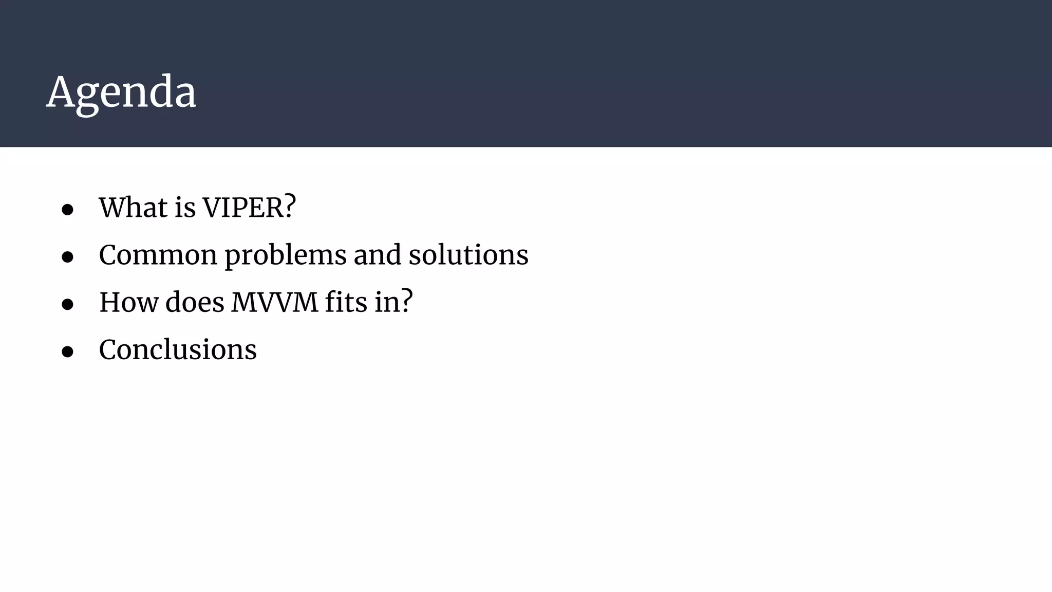VIPER ( ? OR : AND) MVVM | PPTX | Computing | Technology & Computing