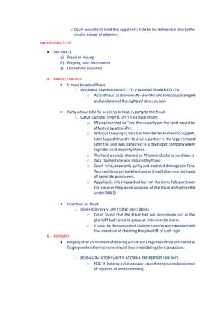 Indefeasibility | DOCX