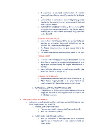 Indefeasibility | DOCX