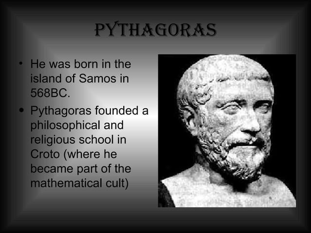 In defense of pythagoras | PPT