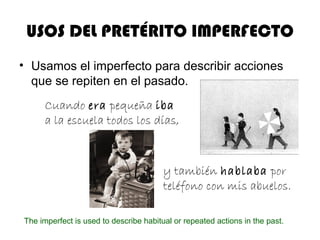 Indefinido o imperfecto_explicacion | PPT