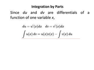 Indefinite Integral and Methods of integration.pptx