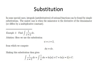 Indefinite Integral and Methods of integration.pptx