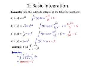 Indefinite Integral and Methods of integration.pptx