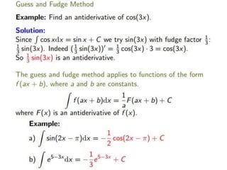 Indefinite Integral and Methods of integration.pptx