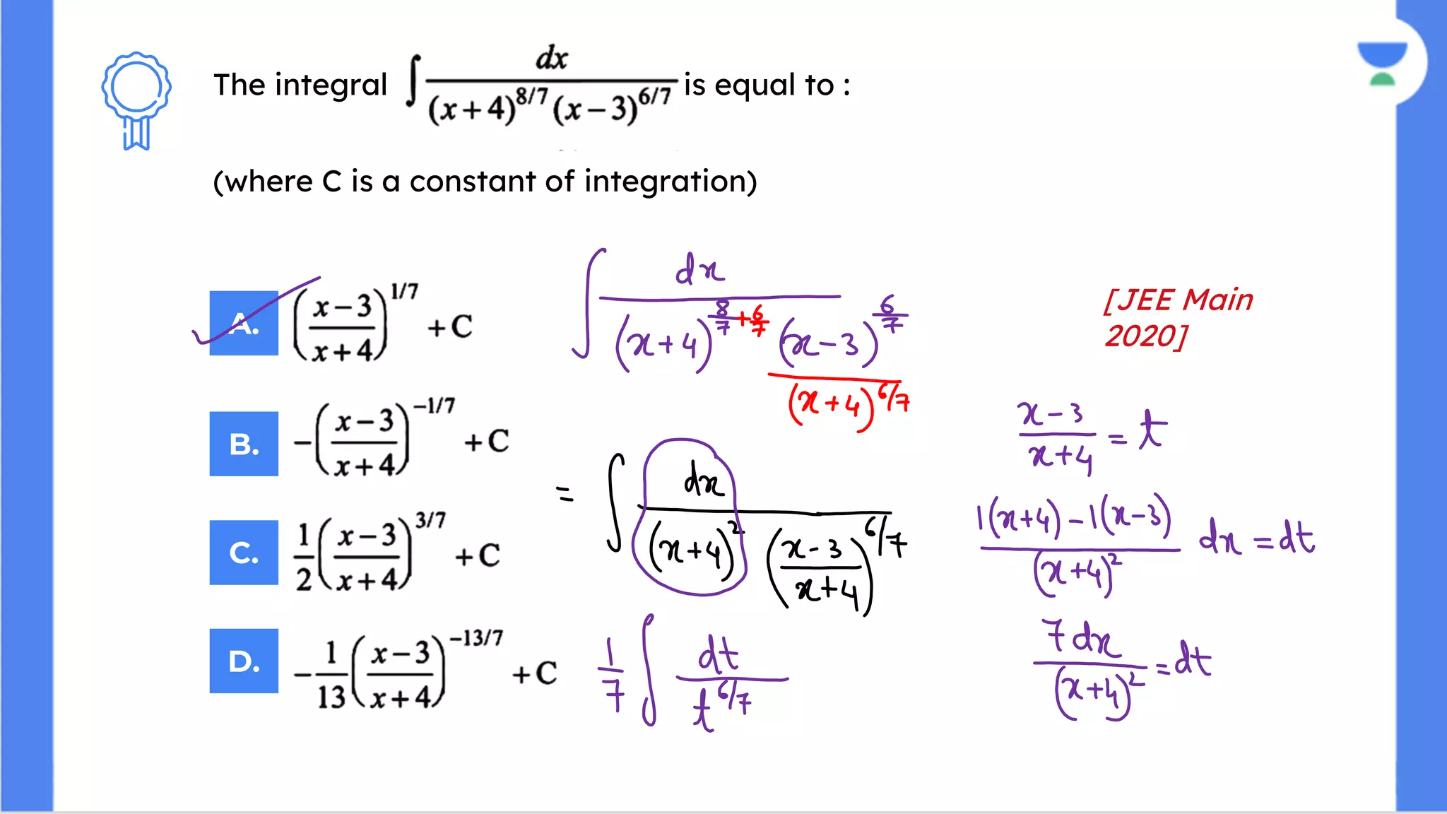 Indefinite Integration One shot Revision | PPT