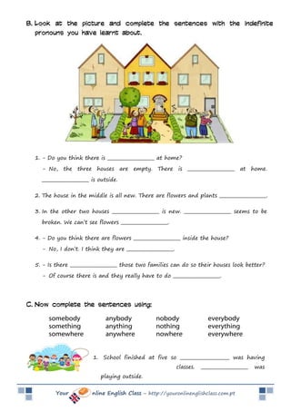 Indefinite Pronouns | PDF