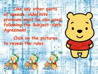 Indefinite pronouns | PPT