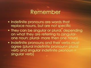indefinite_pronouns.ppt ajjajajaajajajaja | PPT