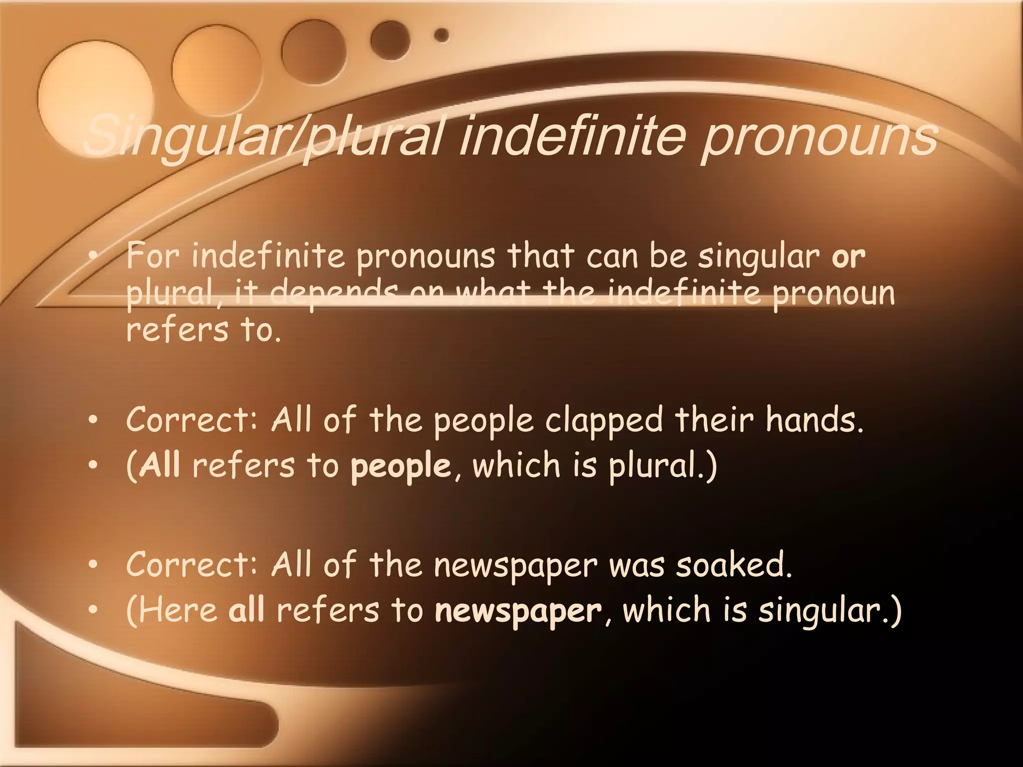 Indefinite pronouns by tatjana lipovac | PPT | Science