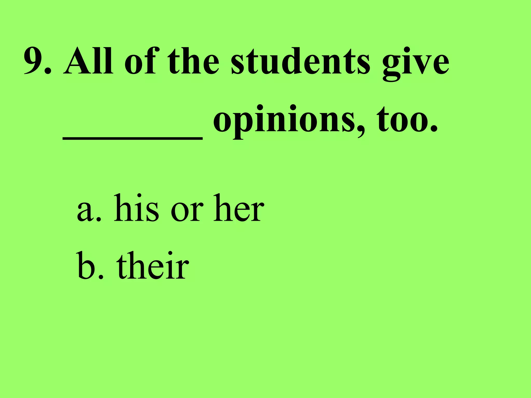 Indefinite pronouns powerpoint | PPT