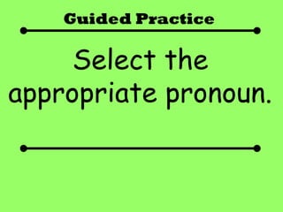Indefinite pronouns powerpoint | PPT