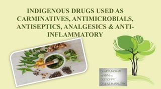 Indegenous drugs | PPT
