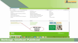 Indeksasi jurnal | PPTX