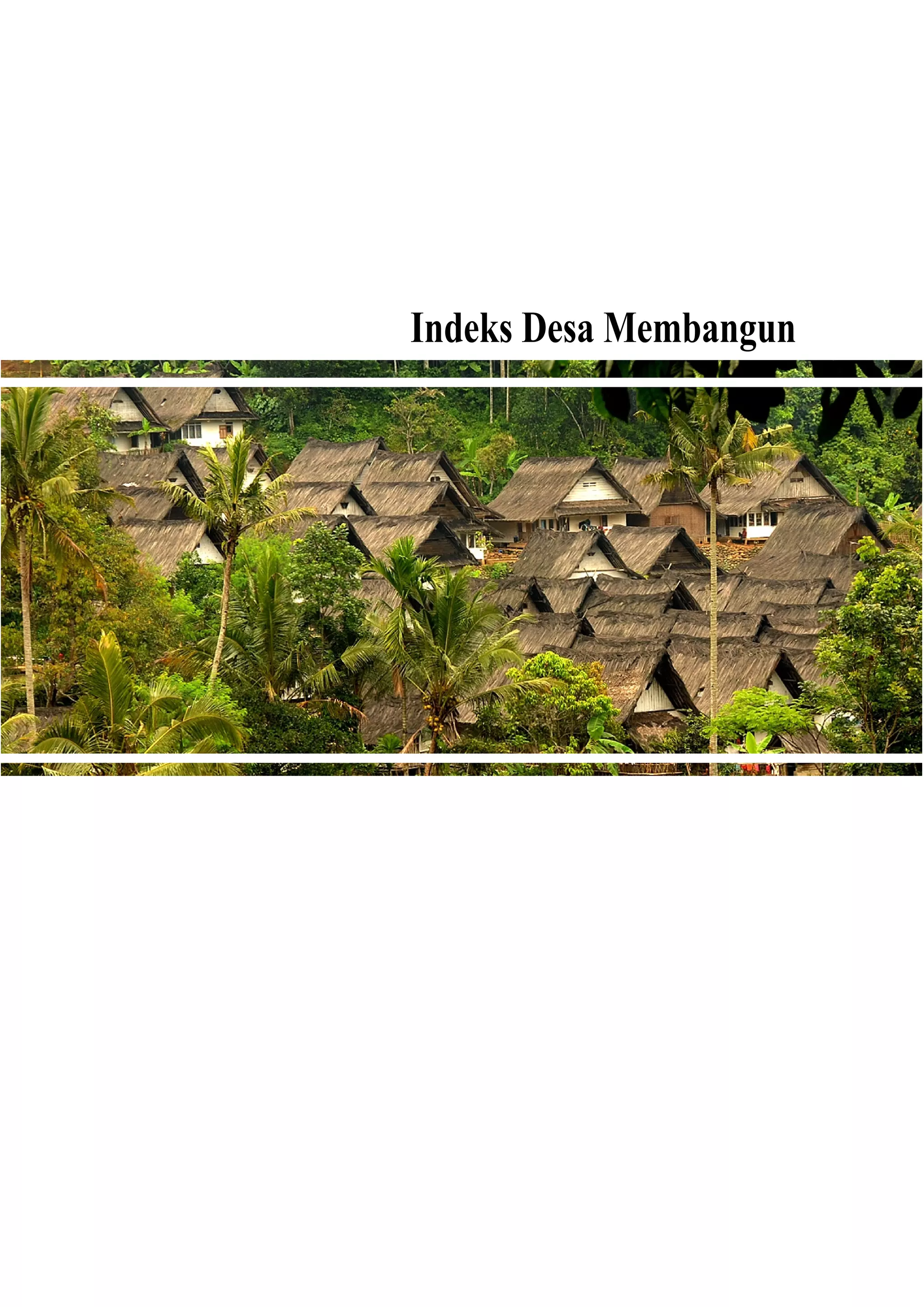 Indeks desa membangun kementerian desa | PDF