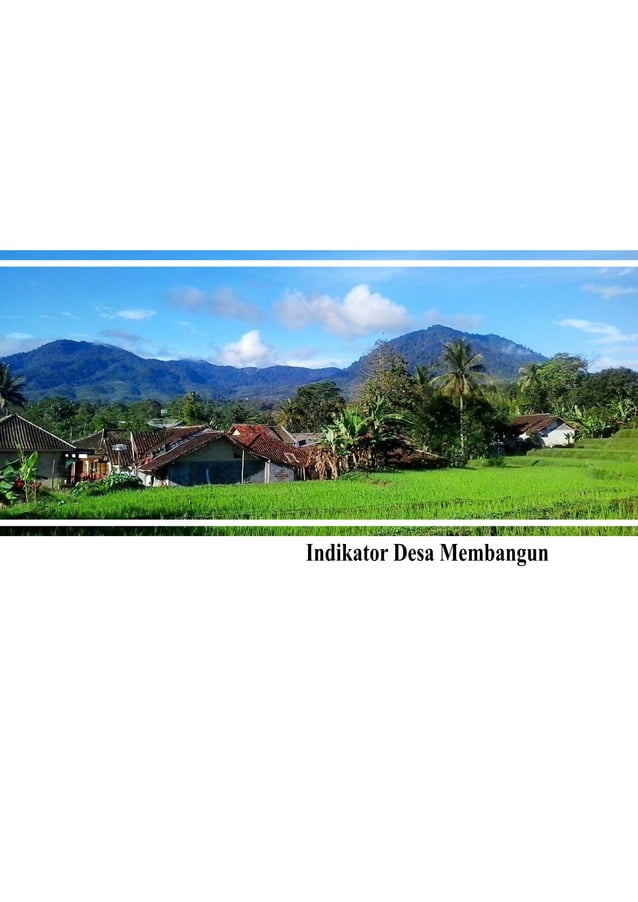 Indeks desa membangun kementerian desa | PDF