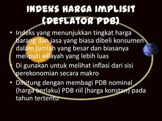 Indeks harga | PPTX