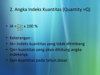 Indeks harga | PPTX