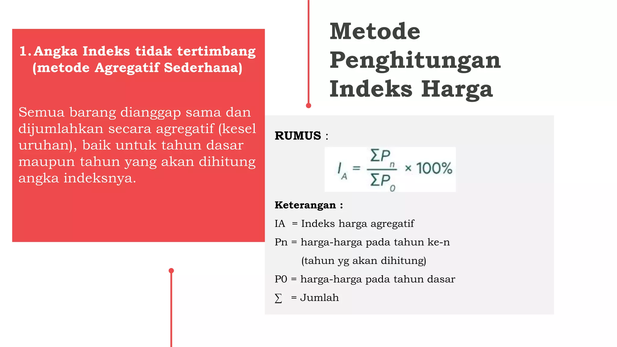 PPT Materi Indeks harga | PPTX