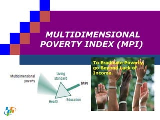 multidimensional poverty index | PPTX