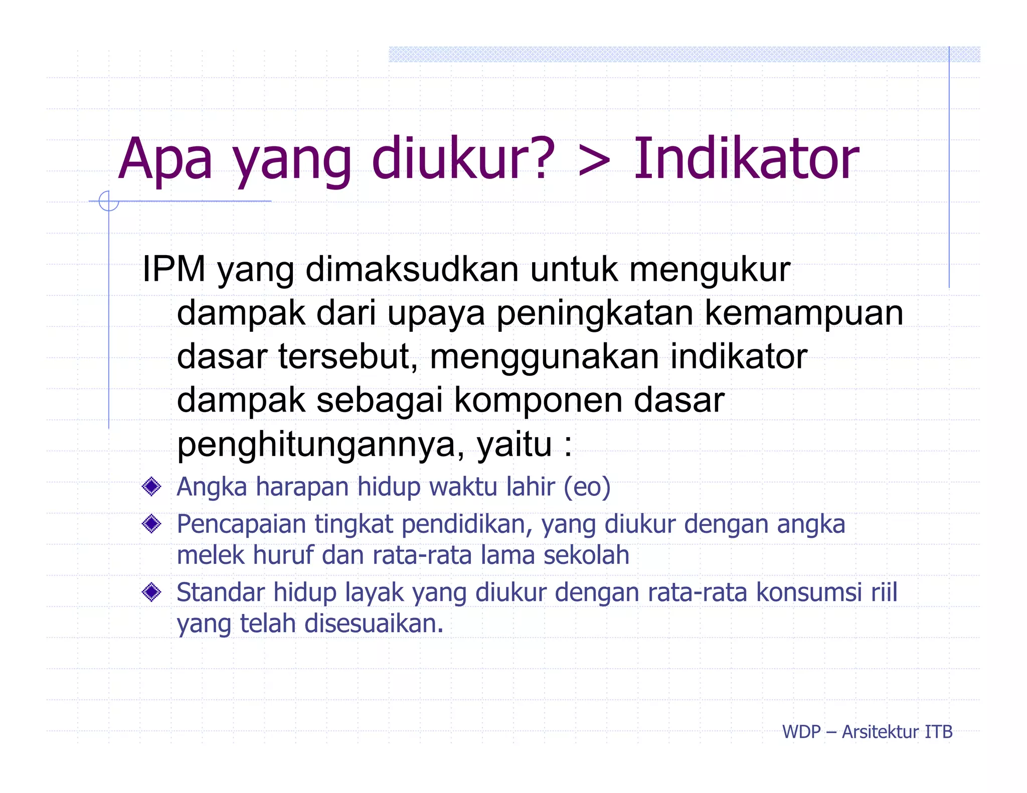 Indeks pembangunan manusia | PDF