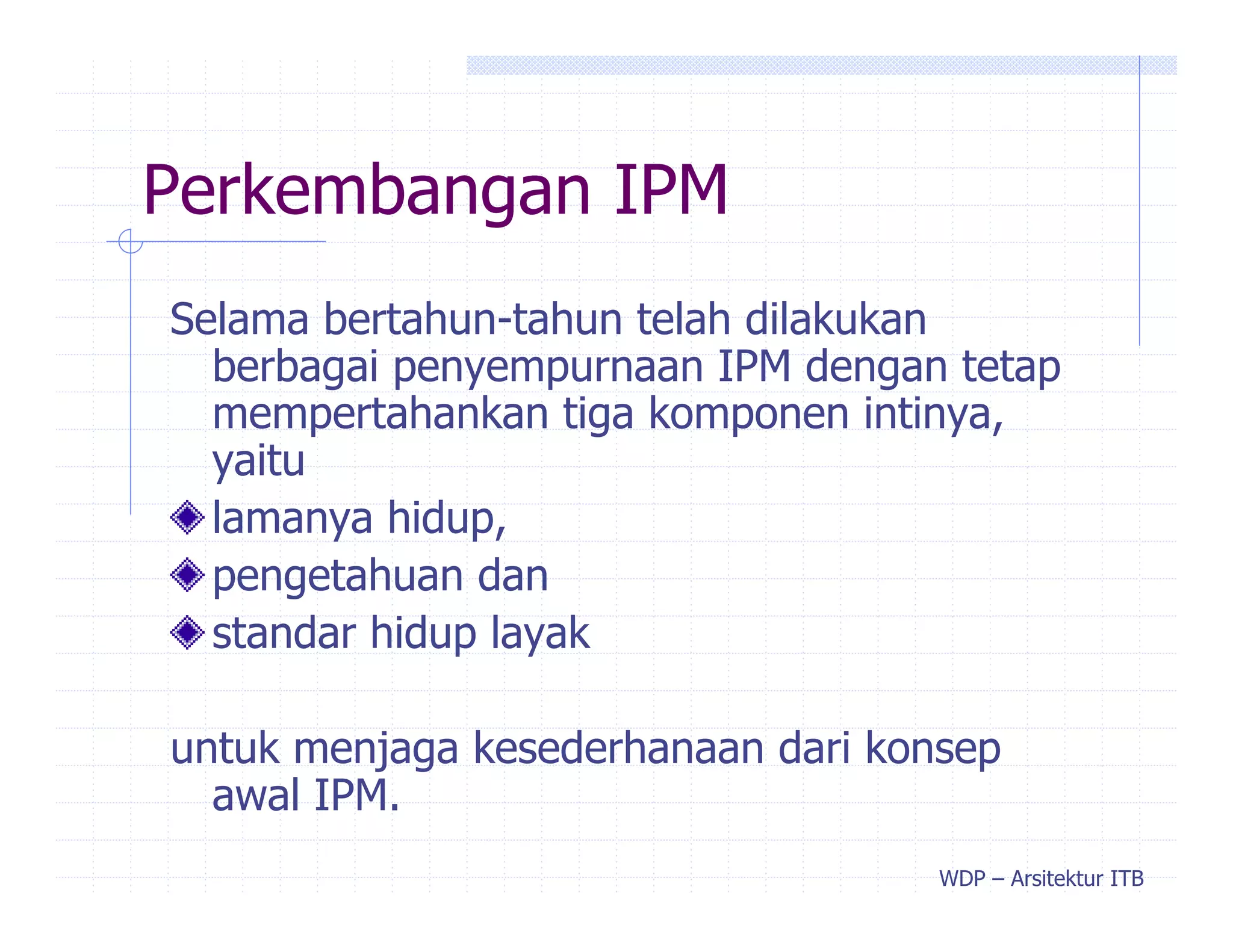 Indeks pembangunan manusia | PDF