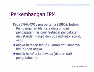 Indeks pembangunan manusia | PDF