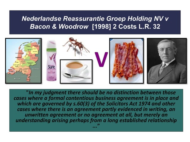 Indemnity principle: Case Authority 2014 | PPTX