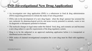 Ind enabling studies. | PDF