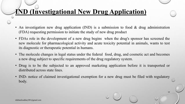 Ind enabling studies. | PDF