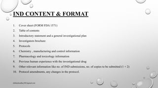 Ind enabling studies. | PDF