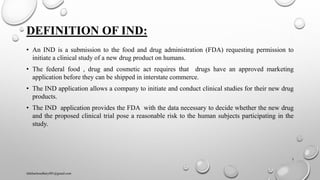 Ind enabling studies. | PDF