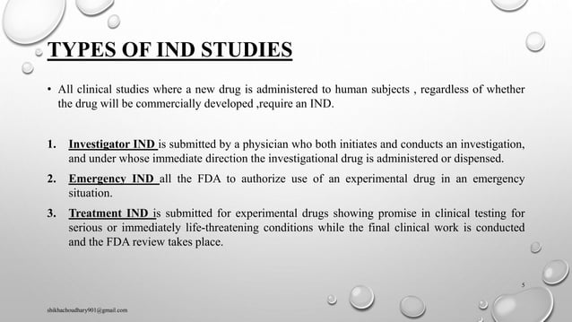 Ind enabling studies. | PDF