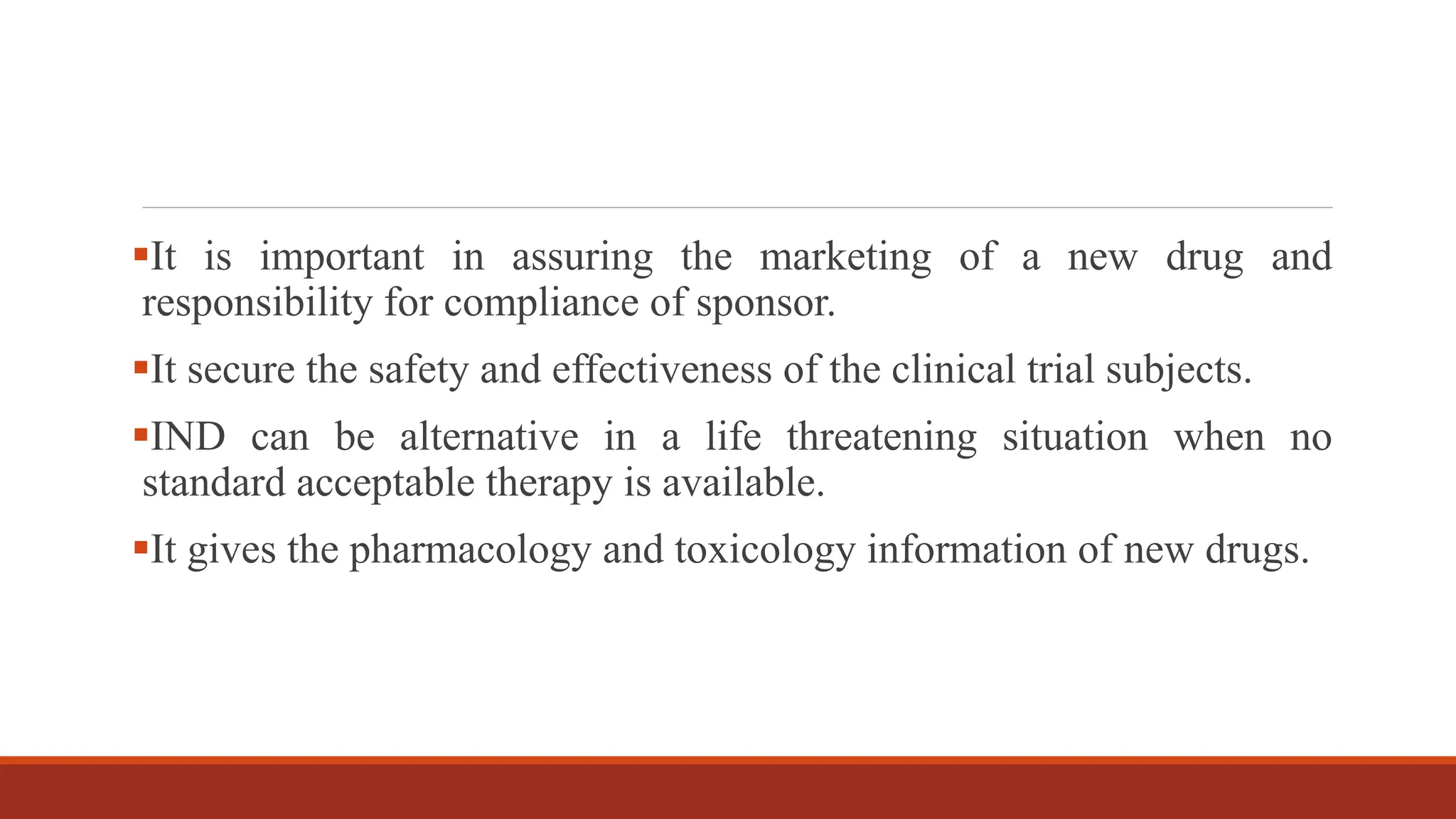 Investigational New Drug Application enabling studies.pptx