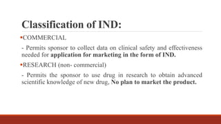 Investigational New Drug Application enabling studies.pptx
