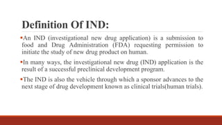 Investigational New Drug Application enabling studies.pptx