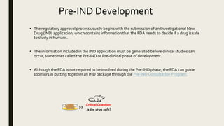 IND Enabling Studies (IND) | PPTX