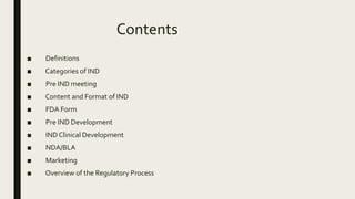 IND Enabling Studies (IND) | PPTX