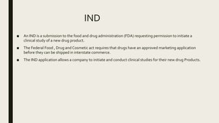 IND Enabling Studies (IND) | PPTX