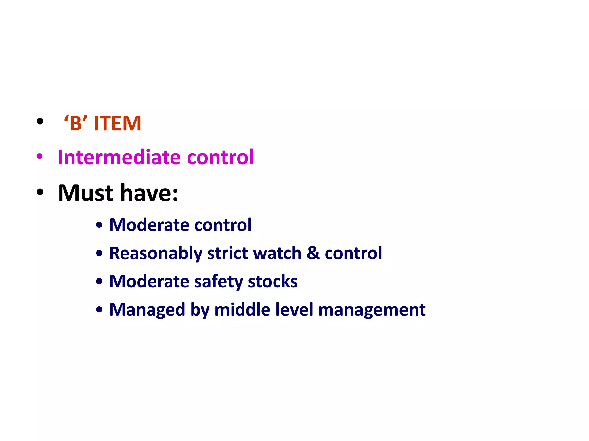 Indenting and maintenance of inventory | PPTX
