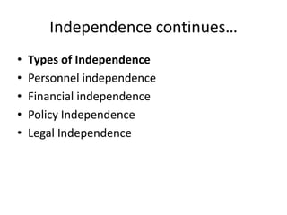 Independence | PPT