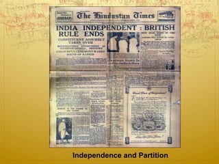Independence and Partition.ppt | Sikhism | Religion & Spirituality