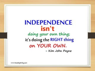 Independence assembly2016 | PPT