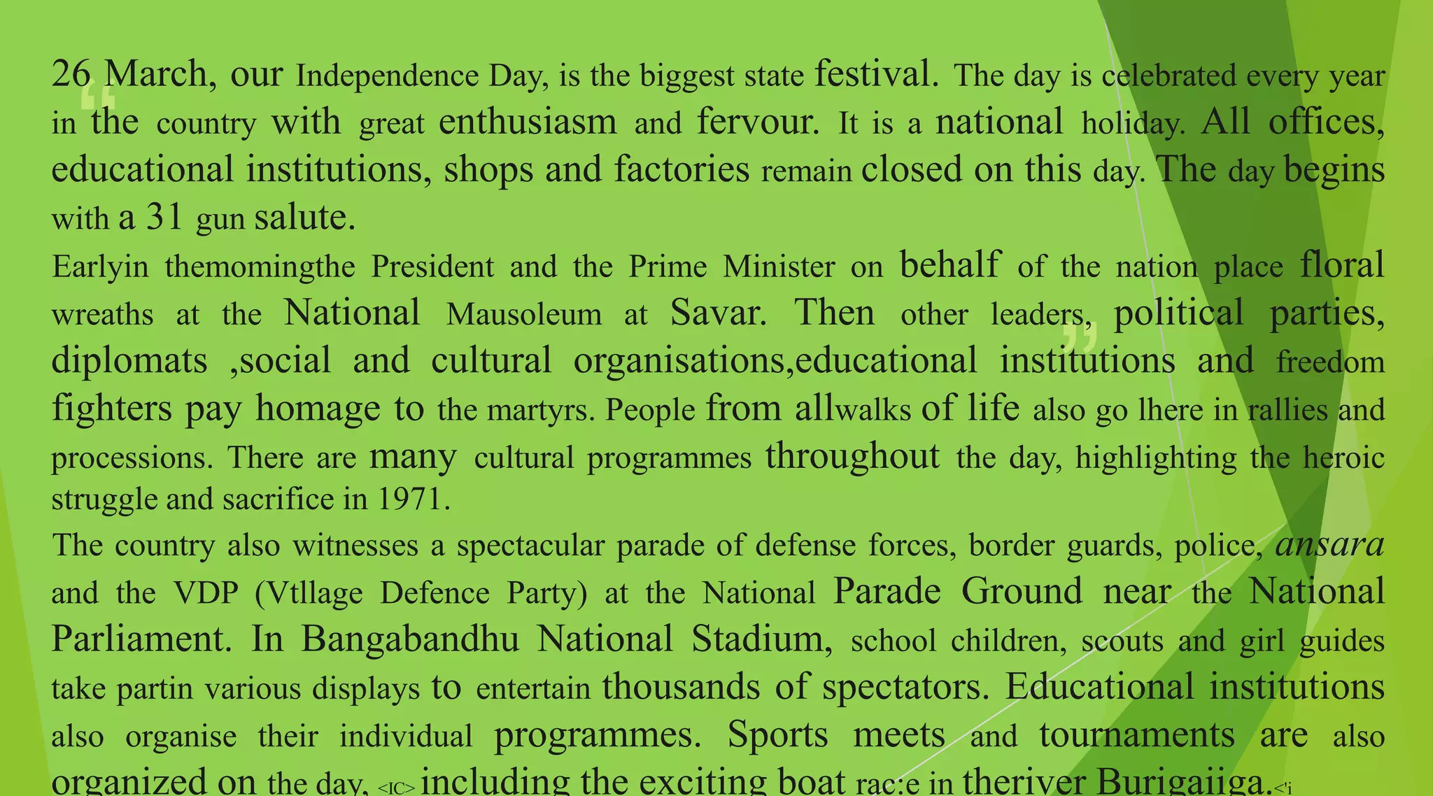 Independence day | PPT