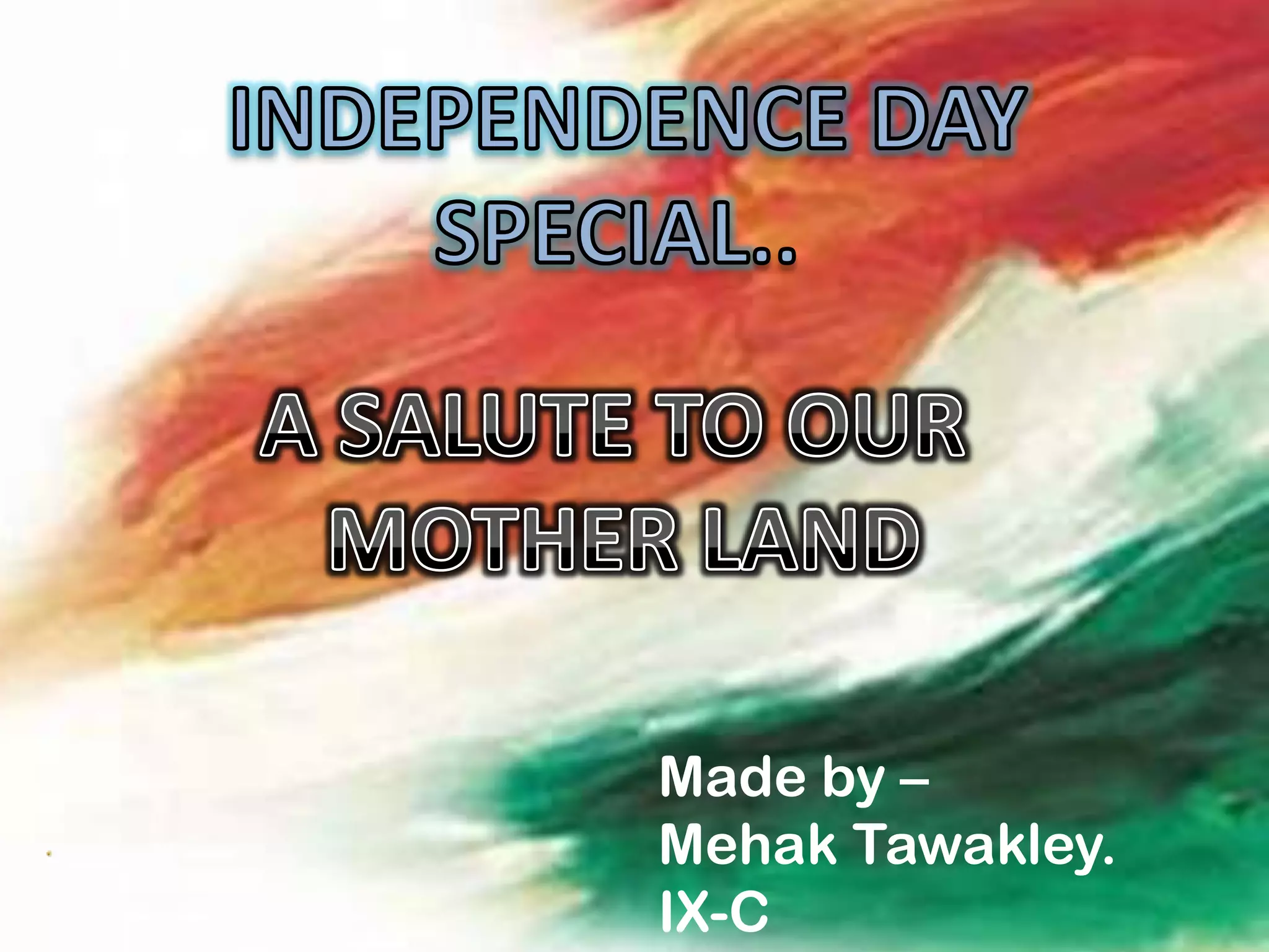 Independence day | PPSX