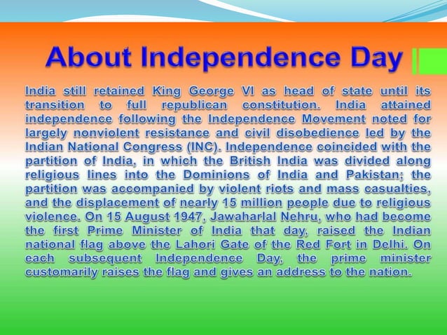 Independence day daksh ppt | PPTX