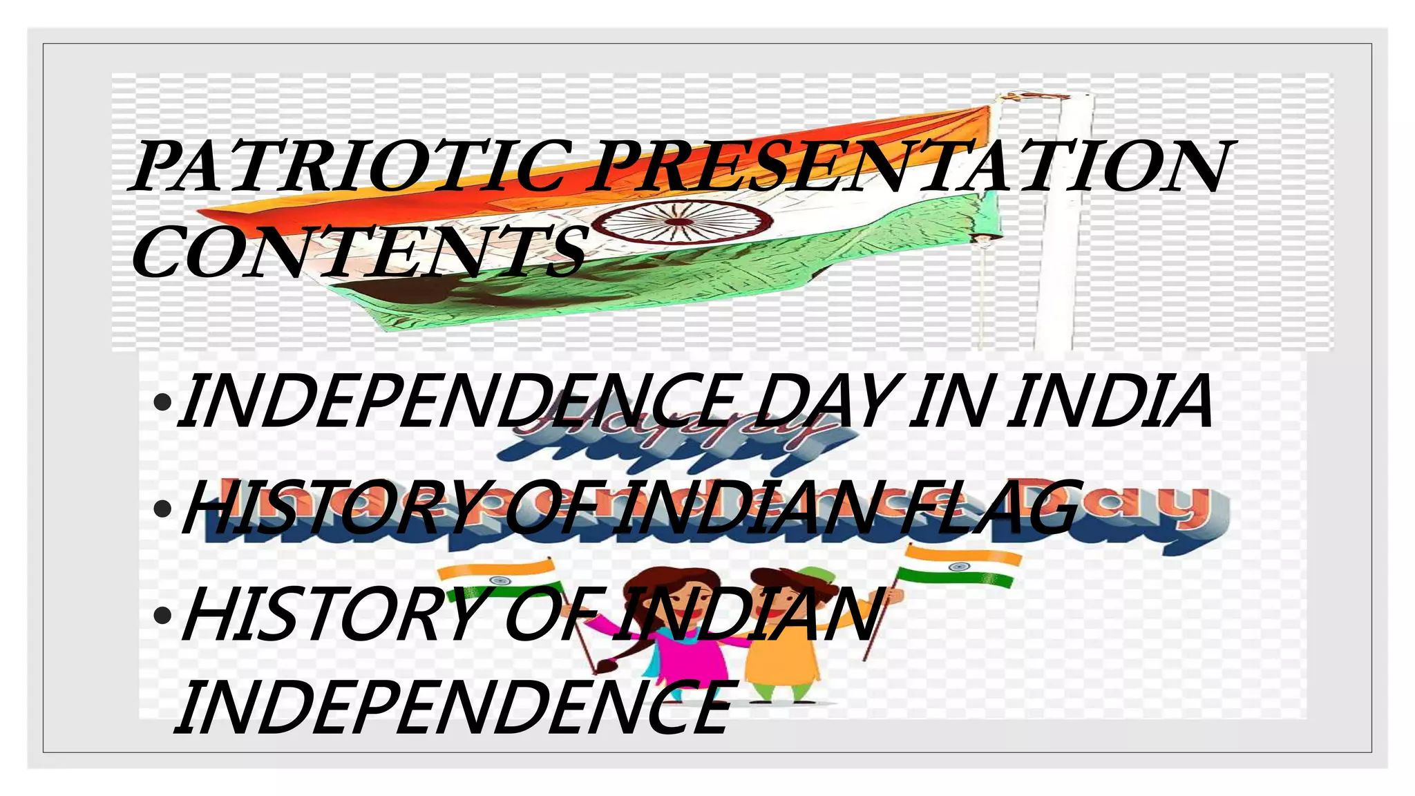 Independence day ppt | PPTX