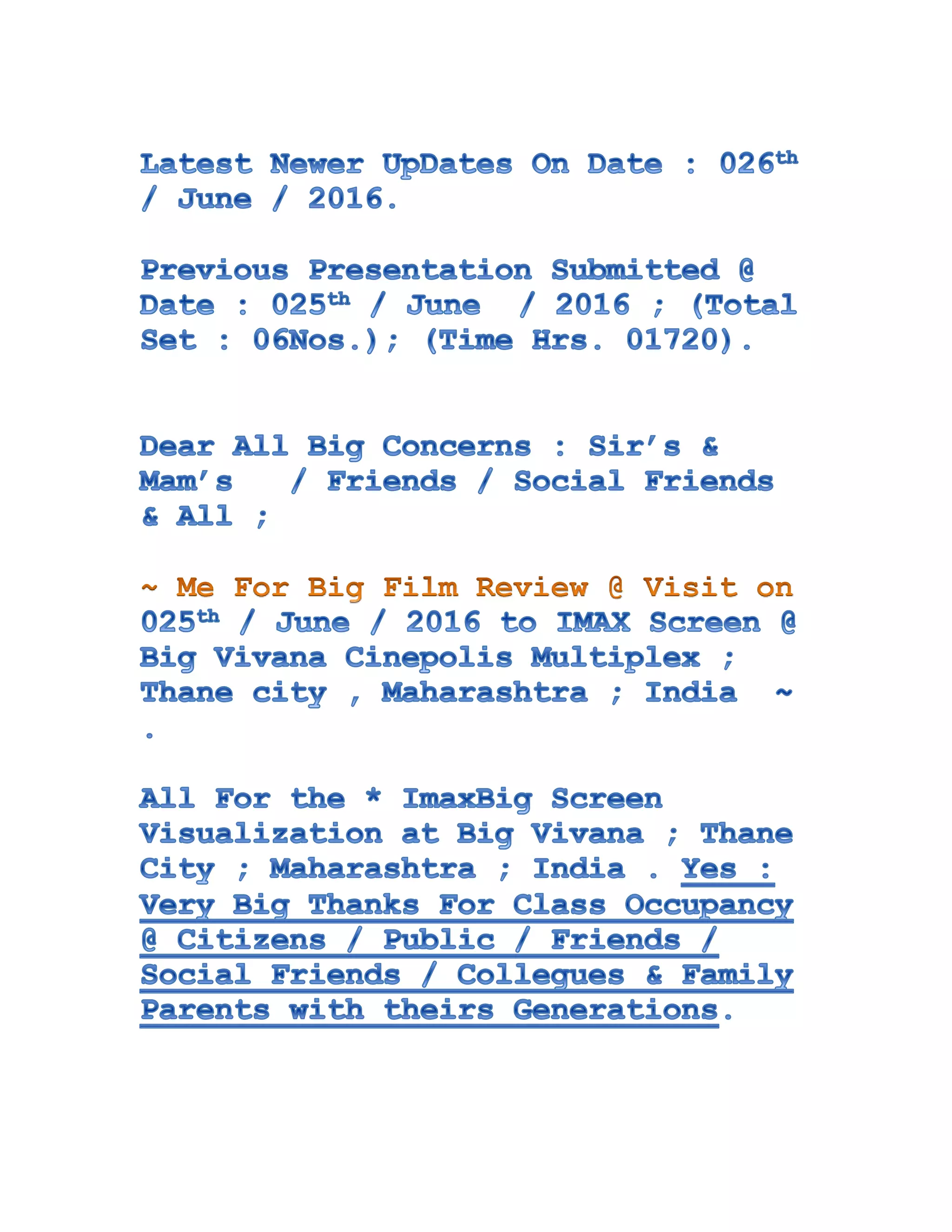 Independence day resurgence - big hollywood movie review | DOCX